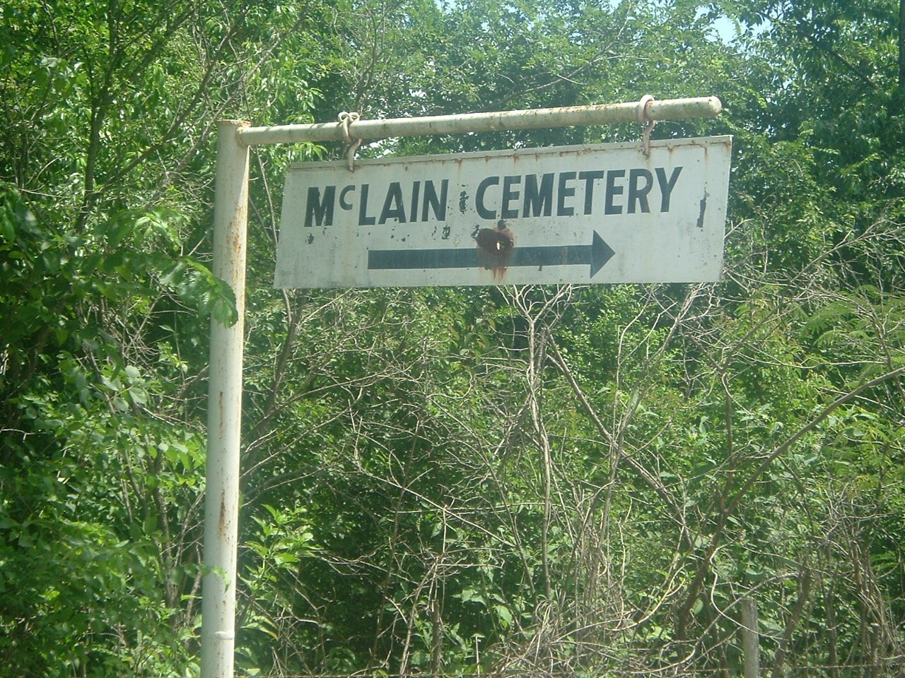 McLain Cemetery, Muskogee County, Oklahoma